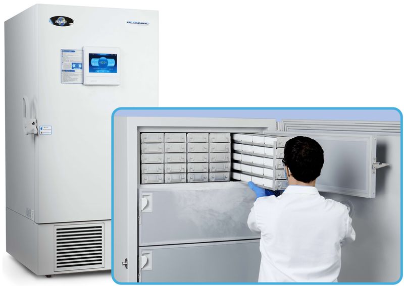 Blizzard™ NU-99729VFT -86°C ULT Freezer by NuAire | Lab Manager